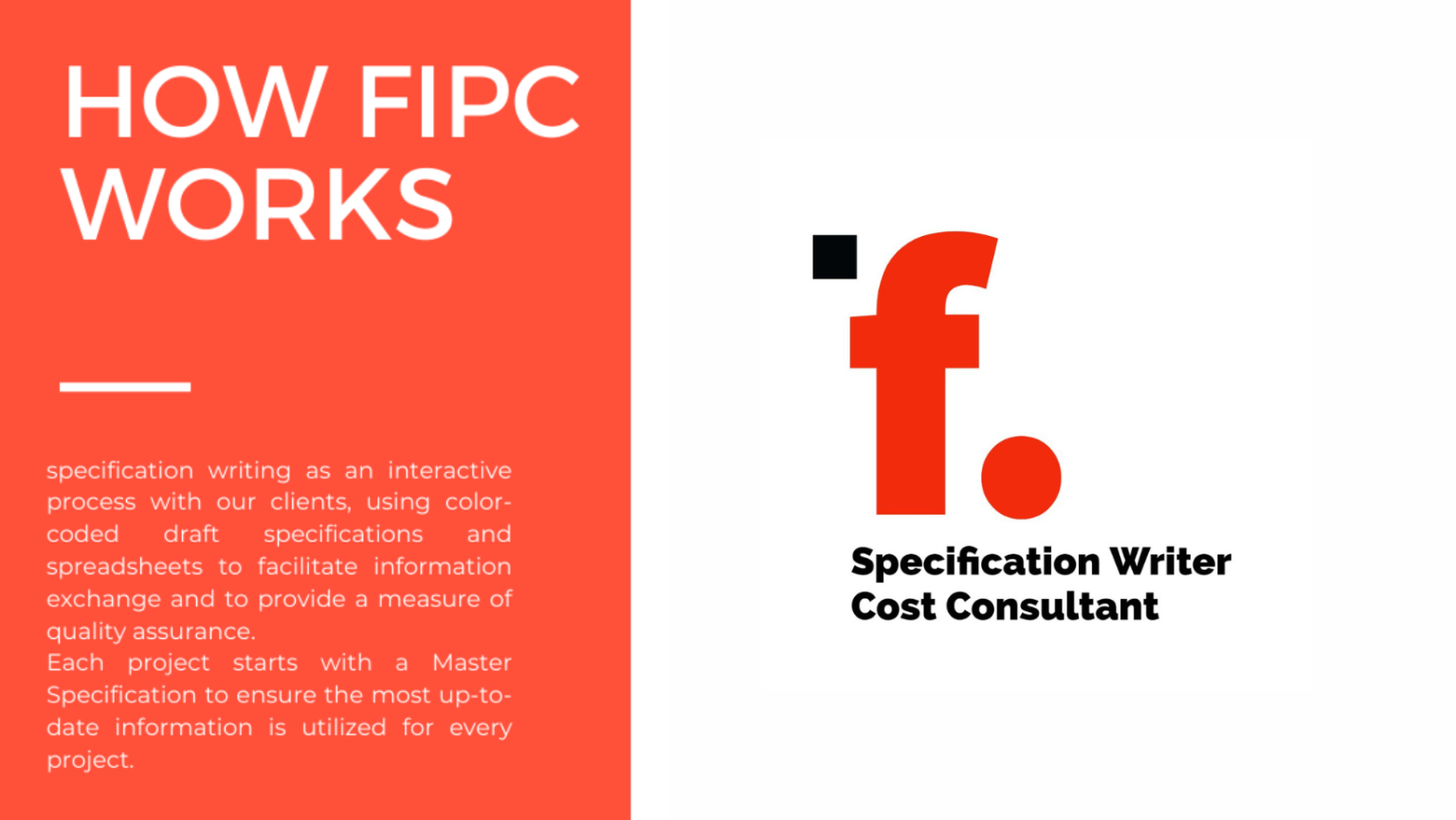How fipc work as a specification writing