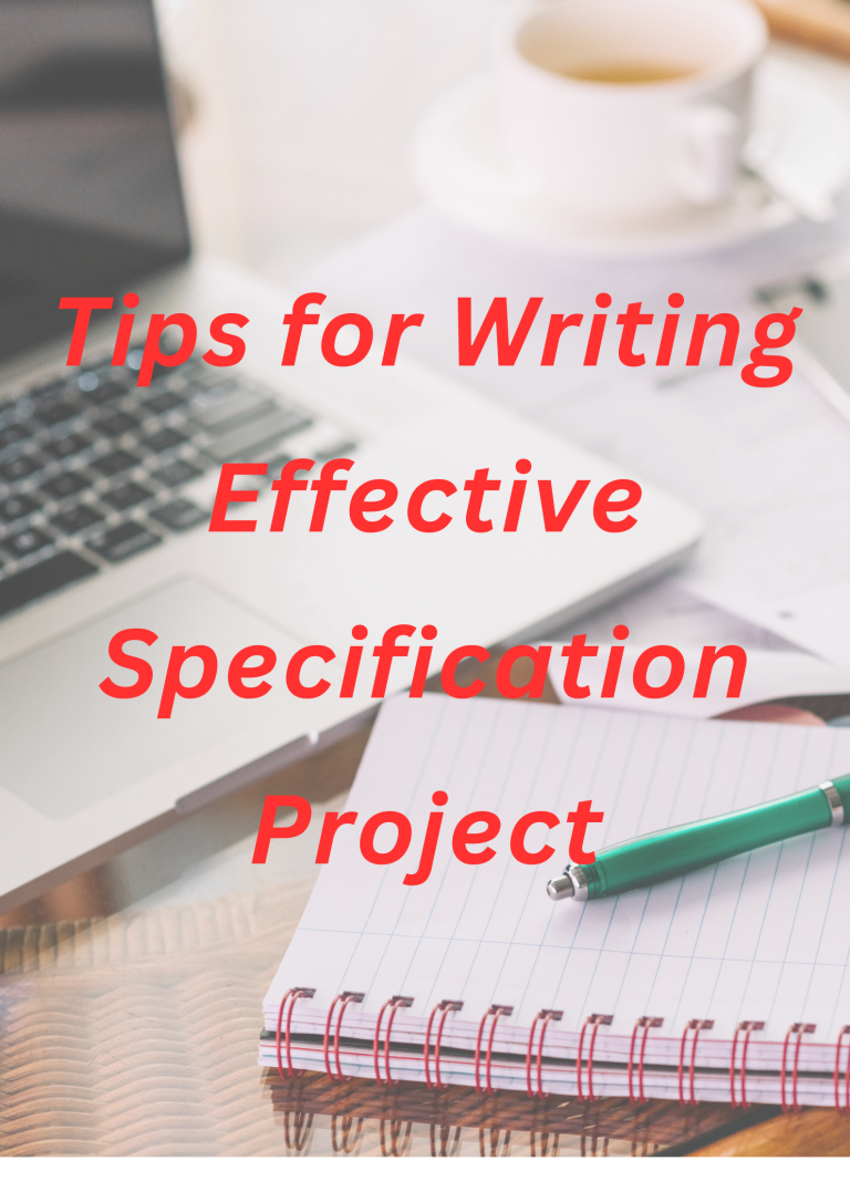 Tips for Writing Effective Specifications Project Requirements - FIPC