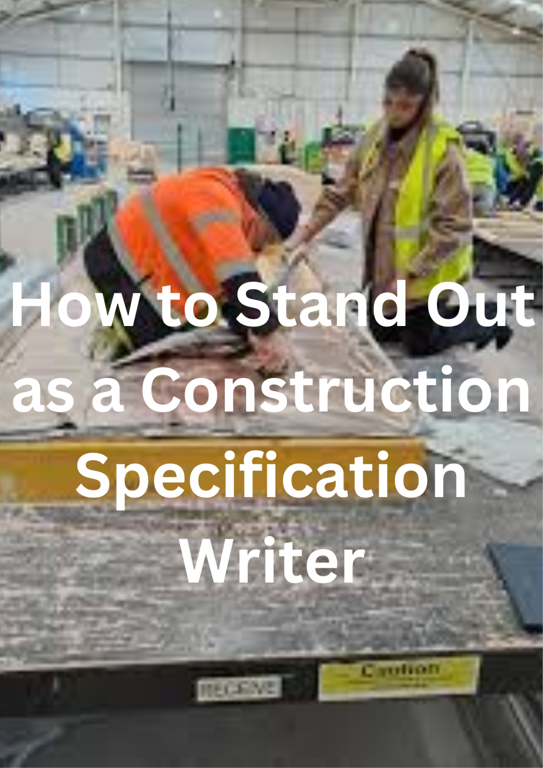 Stand Out as a Construction Specification Writer
